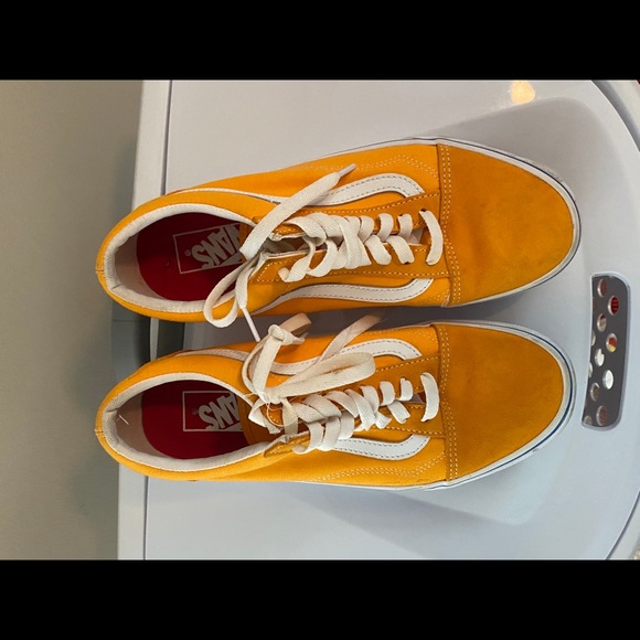 Vans | Shoes | Mustard Vans | Poshmark